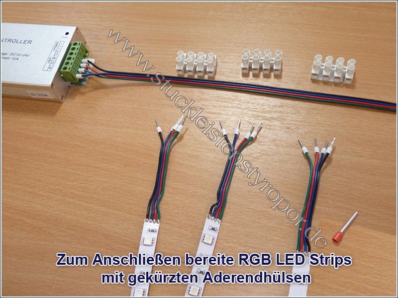 LED Band, 5050 SMD 60 LED Strip RGB wasserdicht